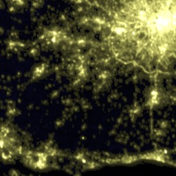 Blue Marble Navigator - Night Lights